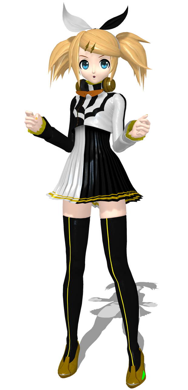 Project Diva Arcade Future Tone Reactor Rin By Wefede On Deviantart