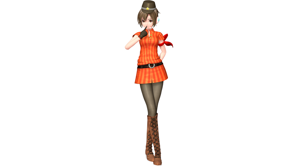Project Diva Future Tone Cabin Attendant Meiko By Wefede On Deviantart