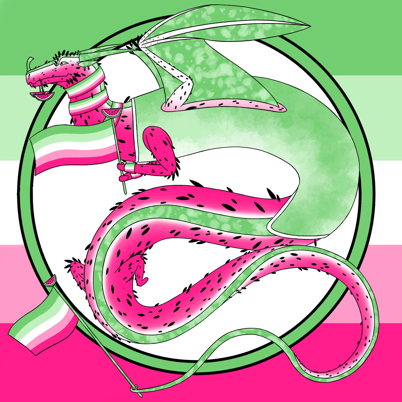 Pride Dragon Abrosexual Flag By Imagentivedragon On Deviantart