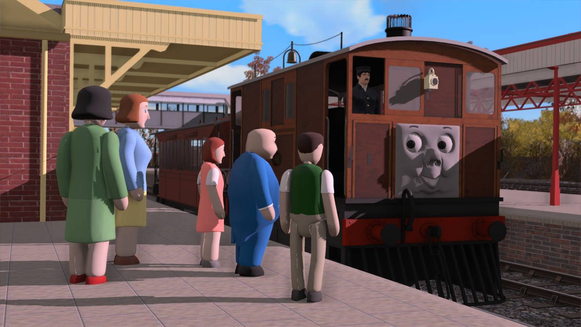 Toby and the stout gentleman by Thomasandbubblesfan on DeviantArt Toby and the stout gentleman by Thomasandbubblesfan on DeviantArt