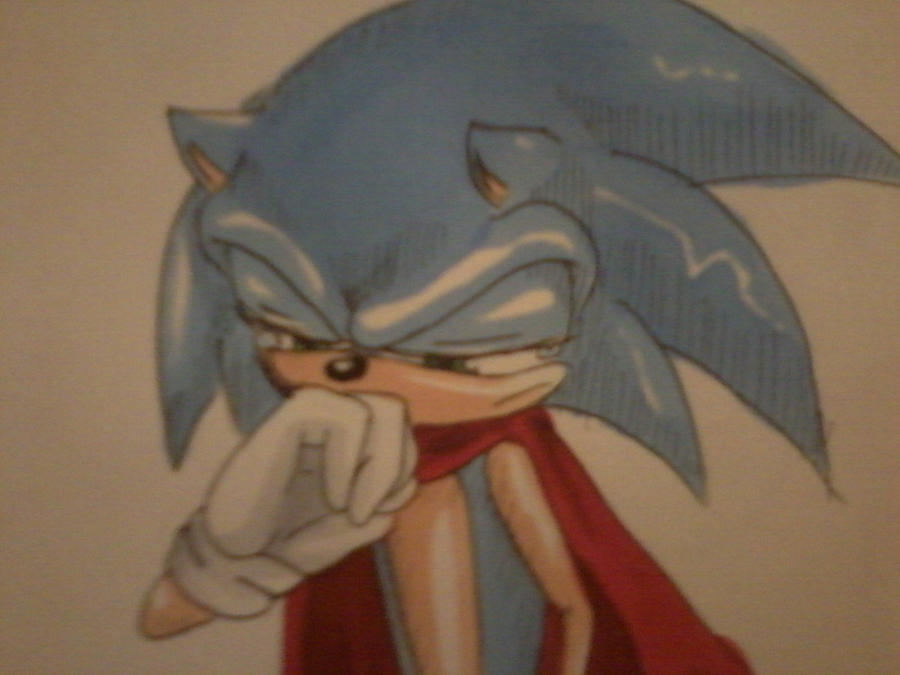 Depressed Sonic By Yuki Takimura On Deviantart