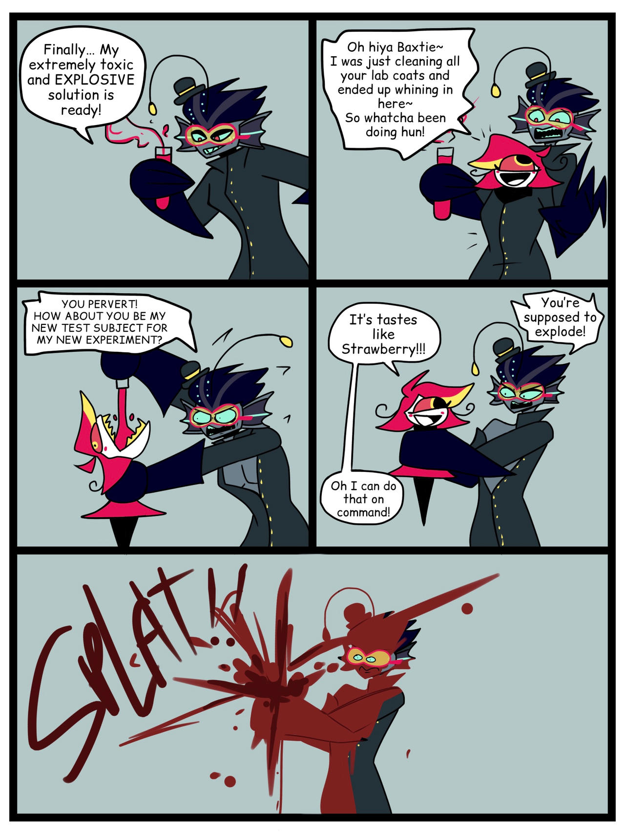 Baxter And Niffty By Fluffycakez5 On Deviantart