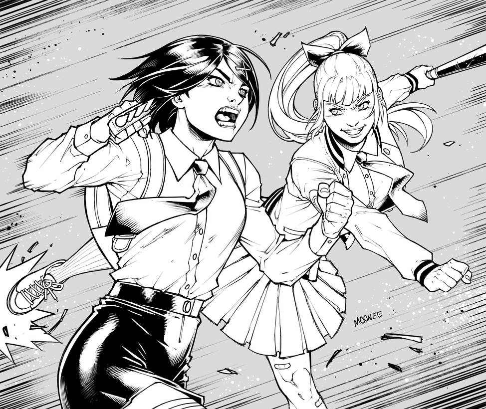 River City Girls By Mooneeart On Deviantart