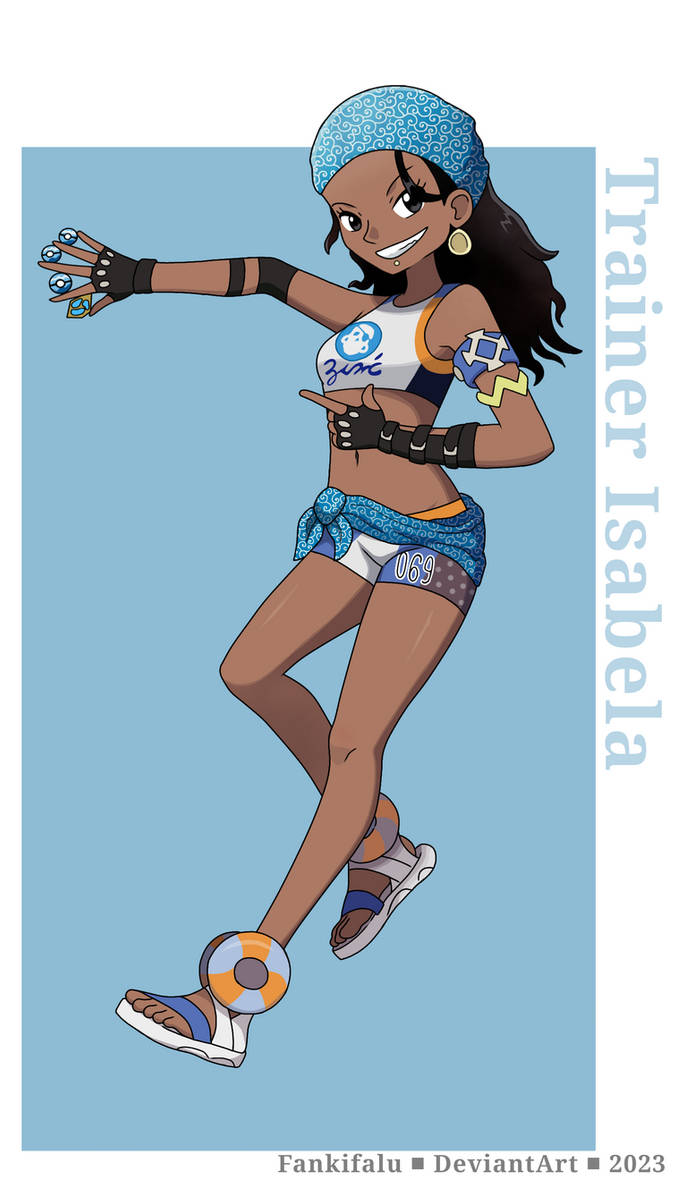 Comm Pokemon Trainer Isabelaoc By Fankifalu On Deviantart