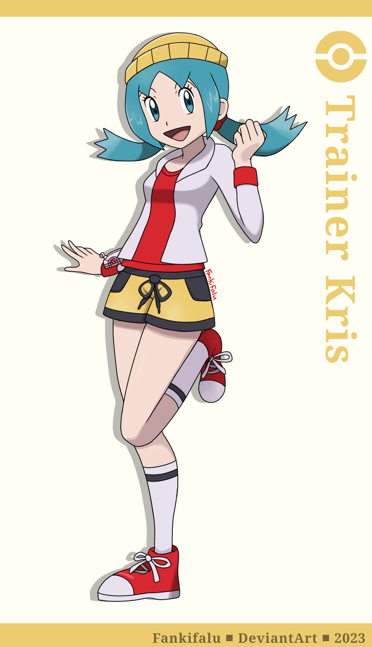 Comm Pokemon Trainer Kris Alt Design By Fankifalu On Deviantart