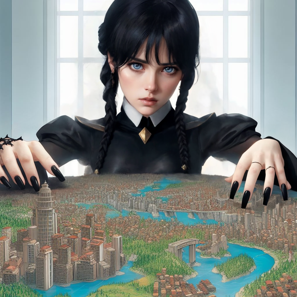 Giantess Wednesday By Zura98 On Deviantart