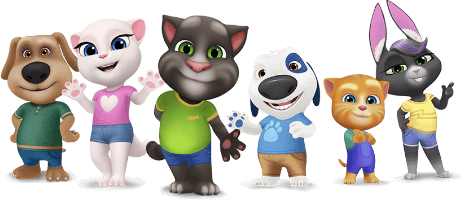 Talking Tom And Friends By Davepark1999 On Deviantart
