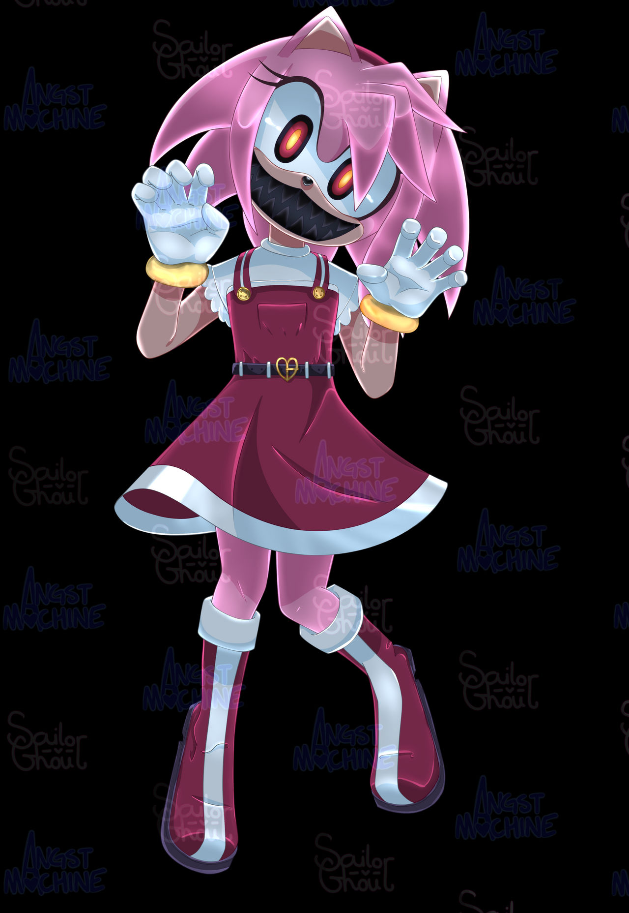 Boom Boo Amy Sonicx 13 By Sailorghoularts On Deviantart