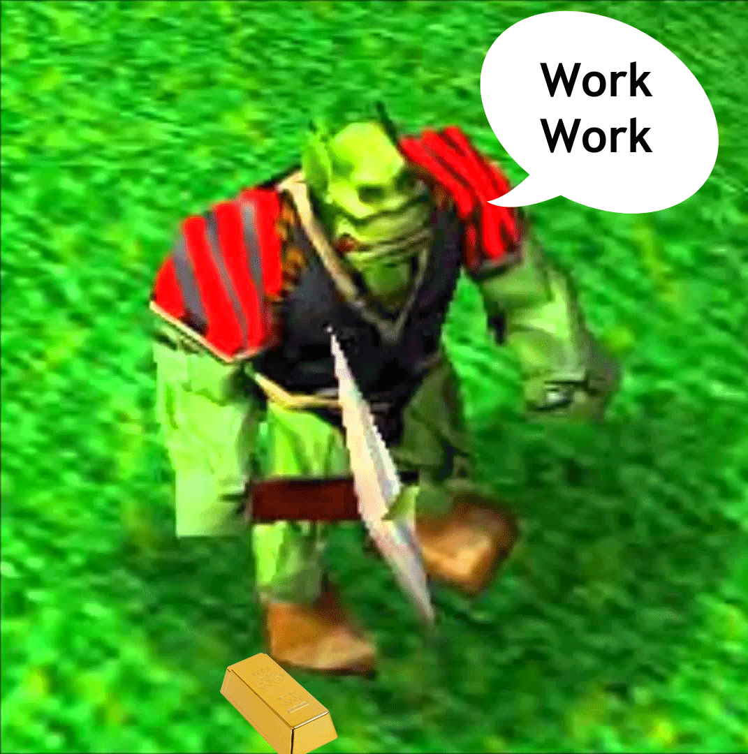 Peon Warcraft 1 Work Work Gif by jpmoses333 on DeviantArt Peon Warcraft 1 Work Work Gif by jpmoses333 on DeviantArt