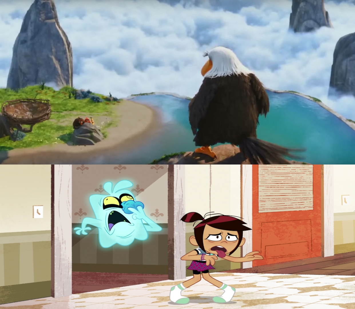 Mighty Eagle Peeing Sickens Molly And Scratch By Dezfranco1984 On