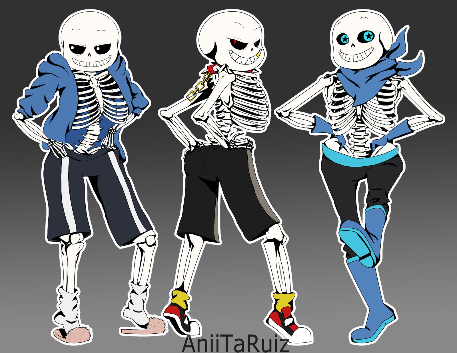 Sexy Skeleton Sanss By Aniitaruiz On Deviantart