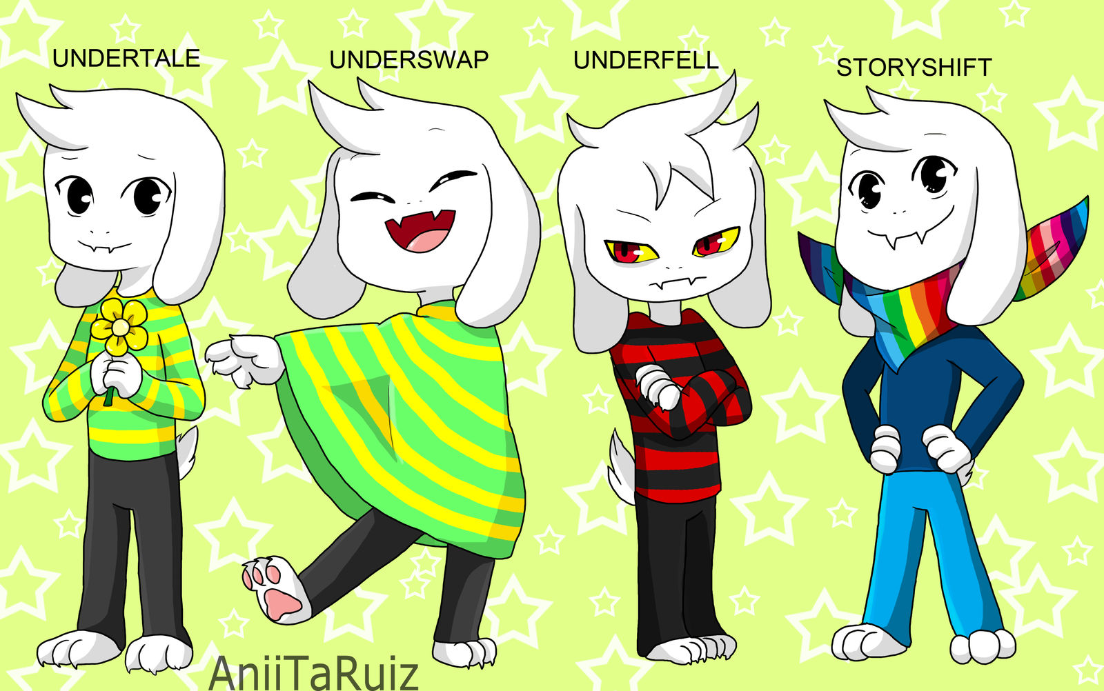 Asriel Au By Aniitaruiz On Deviantart