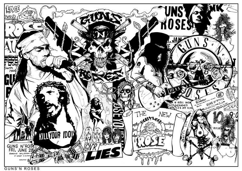 Guns N Roses By Foolaa On Deviantart