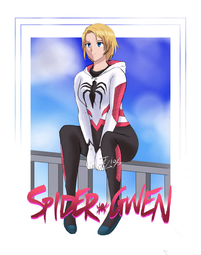 Spider Gwen Fan Art By Eliohrxh On Deviantart