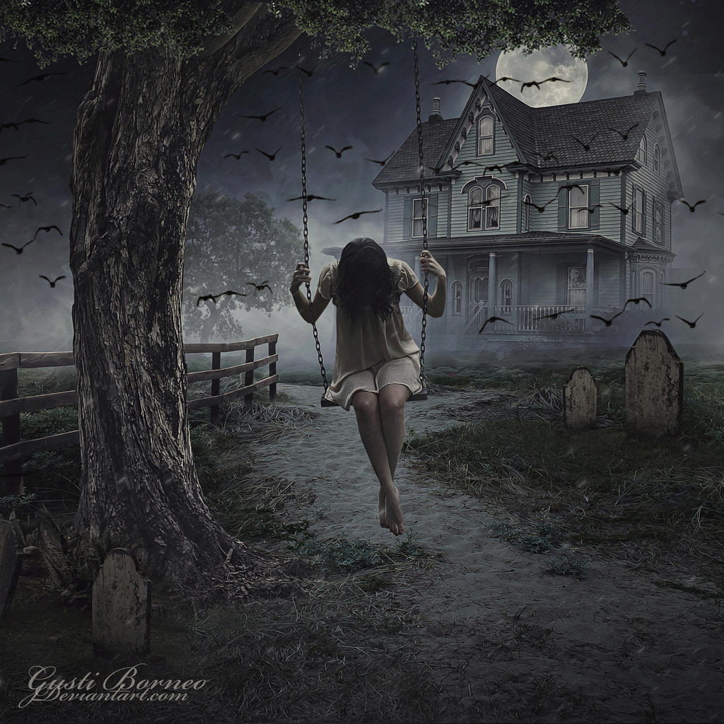 Haunted House By Apanyadong On Deviantart
