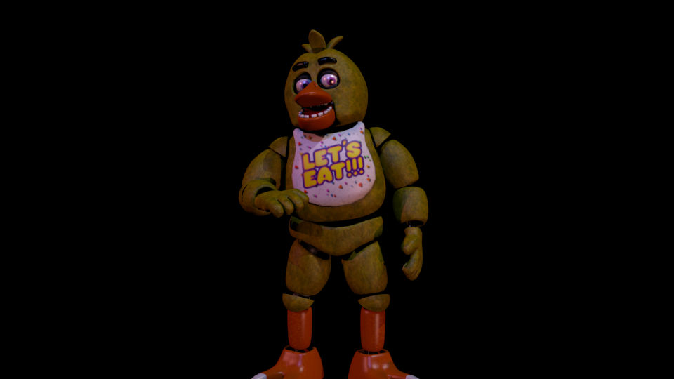 Chica Blender By Fnafcontinued On Deviantart