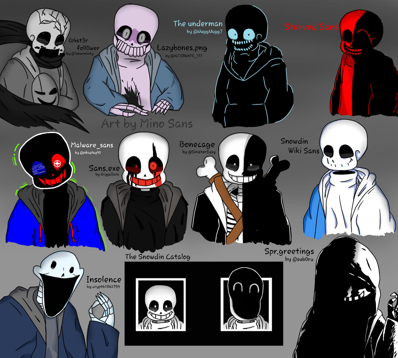 UT Creepy sanses Collection: EXE / Creepypasta(3) by MinoSans on DeviantArt UT Creepy sanses Collection: EXE / Creepypasta(3) by MinoSans on DeviantArt