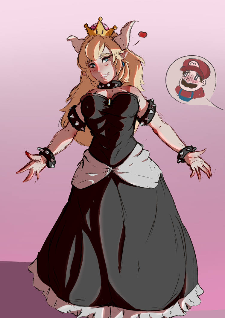 Original Bowsette Fan Art