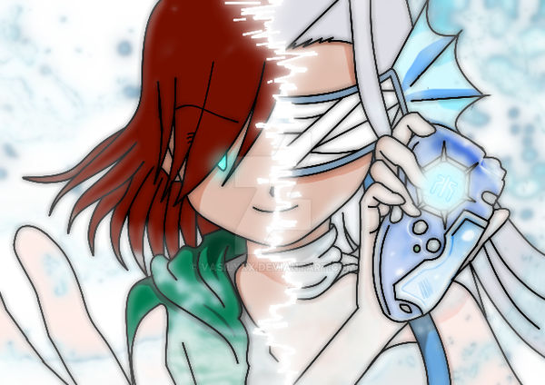 Digimon Frontier Yuki And Mizumon By Vasilyxx On Deviantart