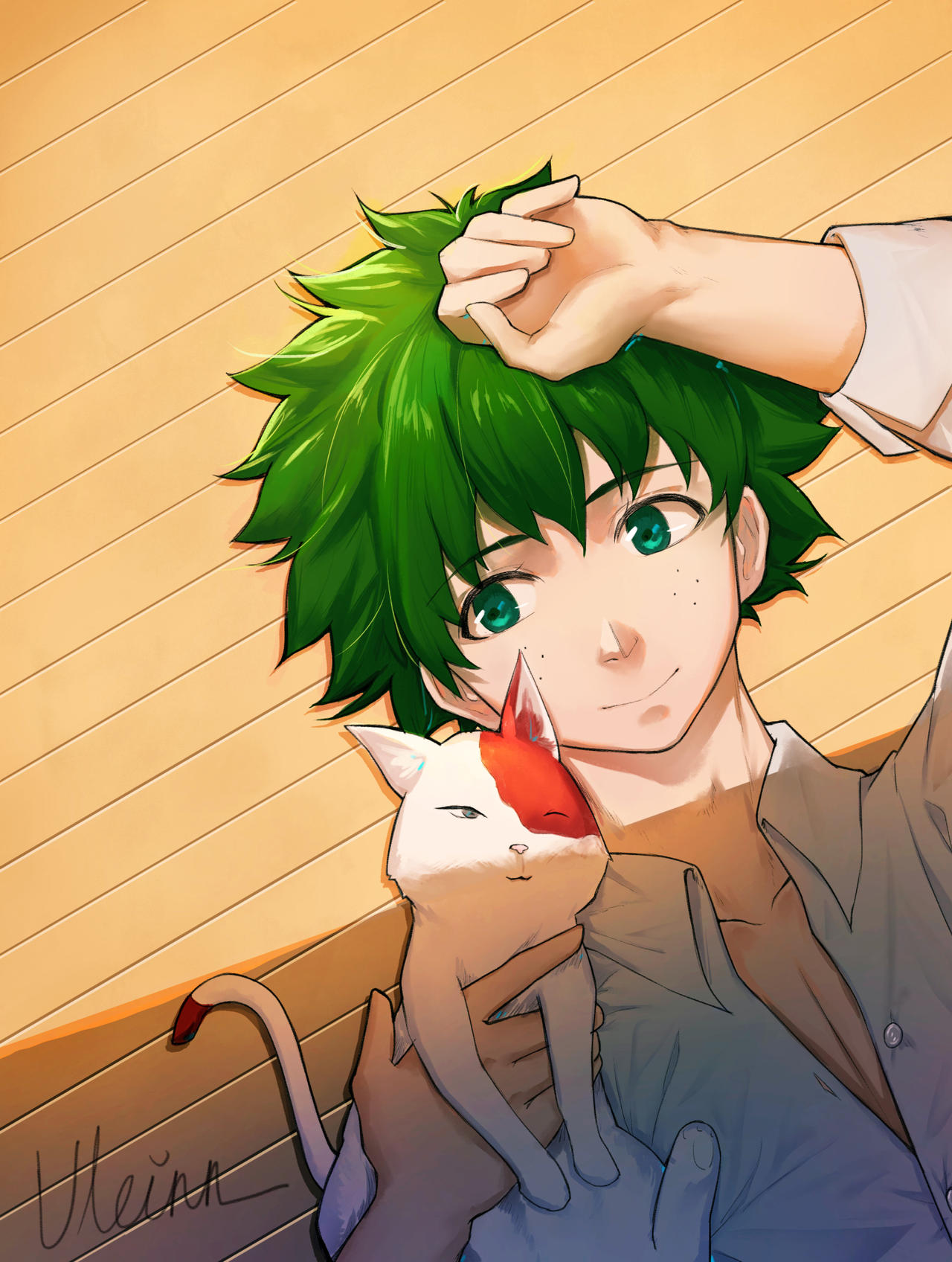 Midoriya X Todoroki By Uleinn On Deviantart