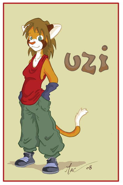 Uzi Fan Art By Maconeill On Deviantart