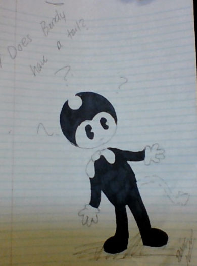 Does Bendy have a tail? by Jasloaa on DeviantArt Does Bendy have a tail? by Jasloaa on DeviantArt
