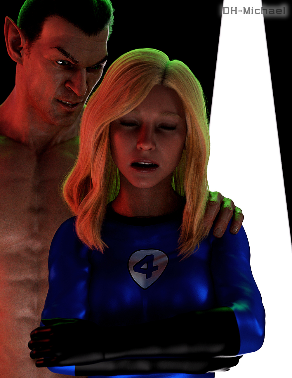 Sue Storm And Namor 05 By Dh Michael On Deviantart