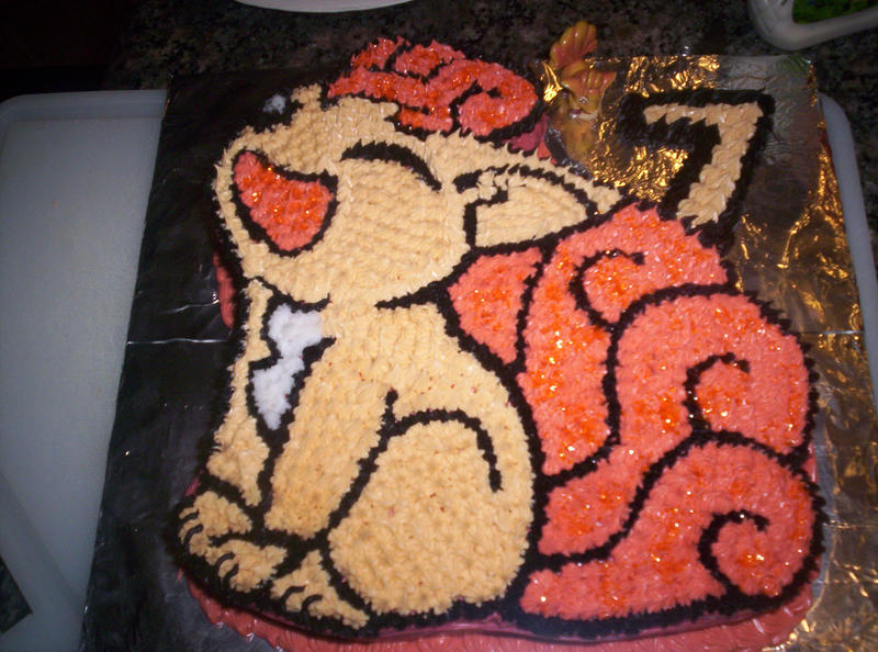 Vulpix Cake - pic one by thatonegrl on DeviantArt