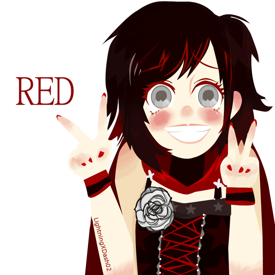 Rwby ~ Red By Aurorawgrice On Deviantart