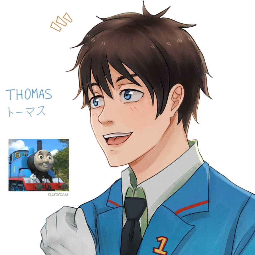 Thomas human version - Thomas and Friends by edline02 on DeviantArt Thomas human version - Thomas and Friends by edline02 on DeviantArt