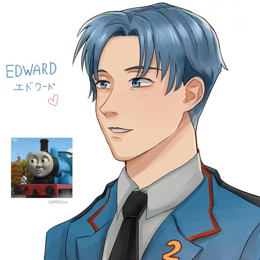 Edward human version - Thomas and Friends by edline02 on DeviantArt Edward human version - Thomas and Friends by edline02 on DeviantArt