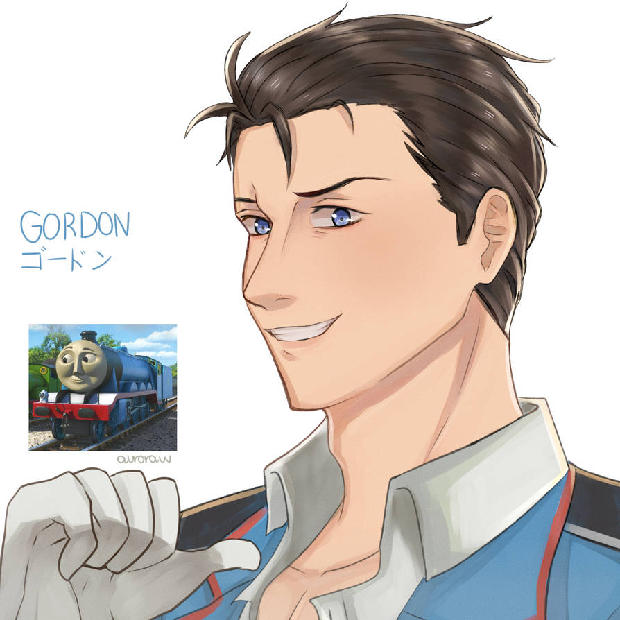 Gordon human version - Thomas and Friends by edline02 on DeviantArt Gordon human version - Thomas and Friends by edline02 on DeviantArt