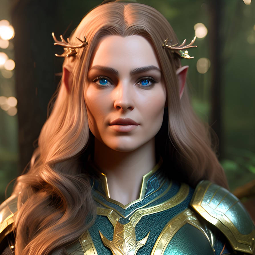 Elven Warrior By Fantasticallyfantasy On Deviantart