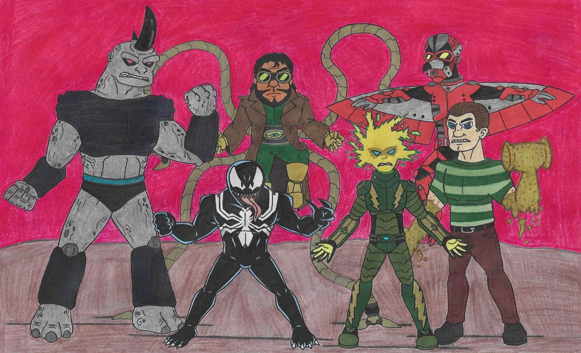 The Sinister Six By Eugeneminev On Deviantart