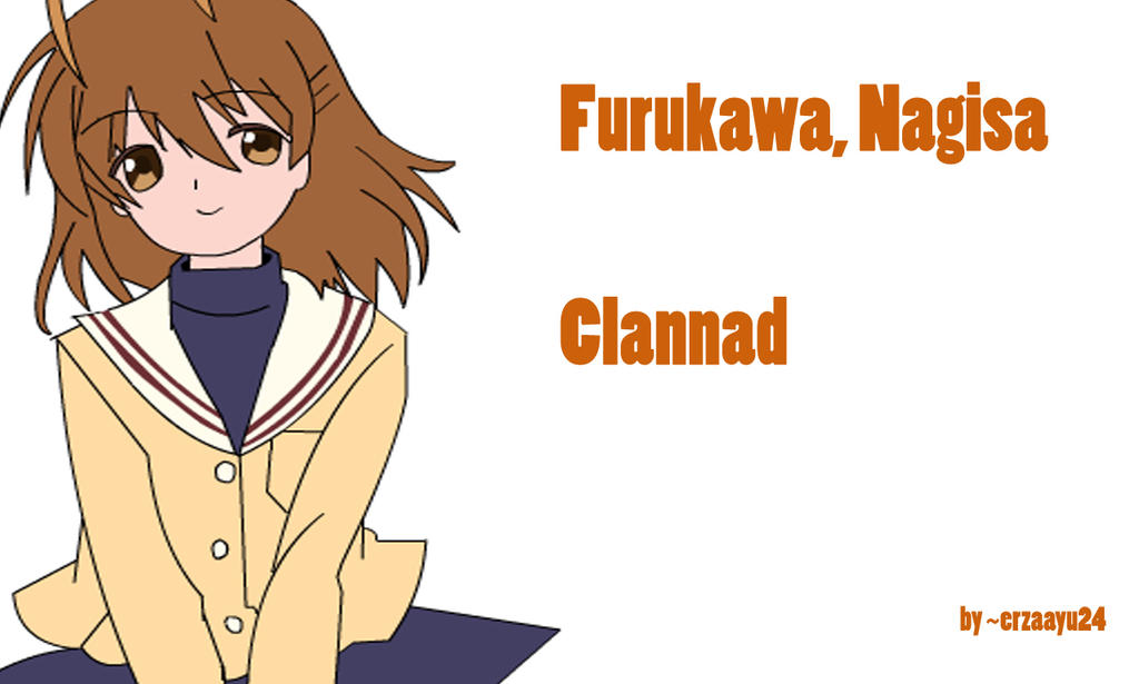 Furukawa Nagisa By Erzaayu24 On Deviantart