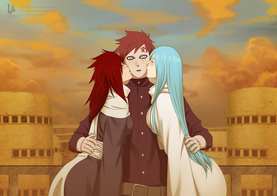 Kira X Gaara X Reeze By Leonardoamaya On Deviantart