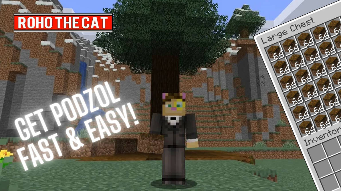 The Easiest and Fastest Way To Get Podzol!! by RohoTheCat on DeviantArt The Easiest and Fastest Way To Get Podzol!! by RohoTheCat on DeviantArt