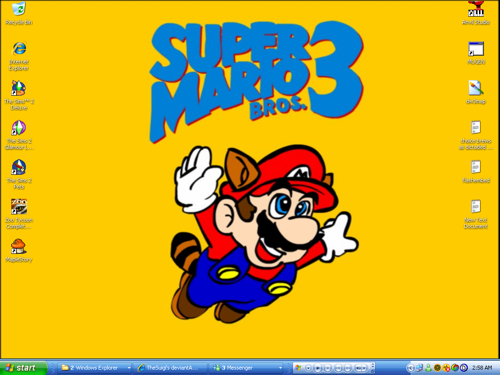 SMB3 Wallpaper by DairyKing on DeviantArt