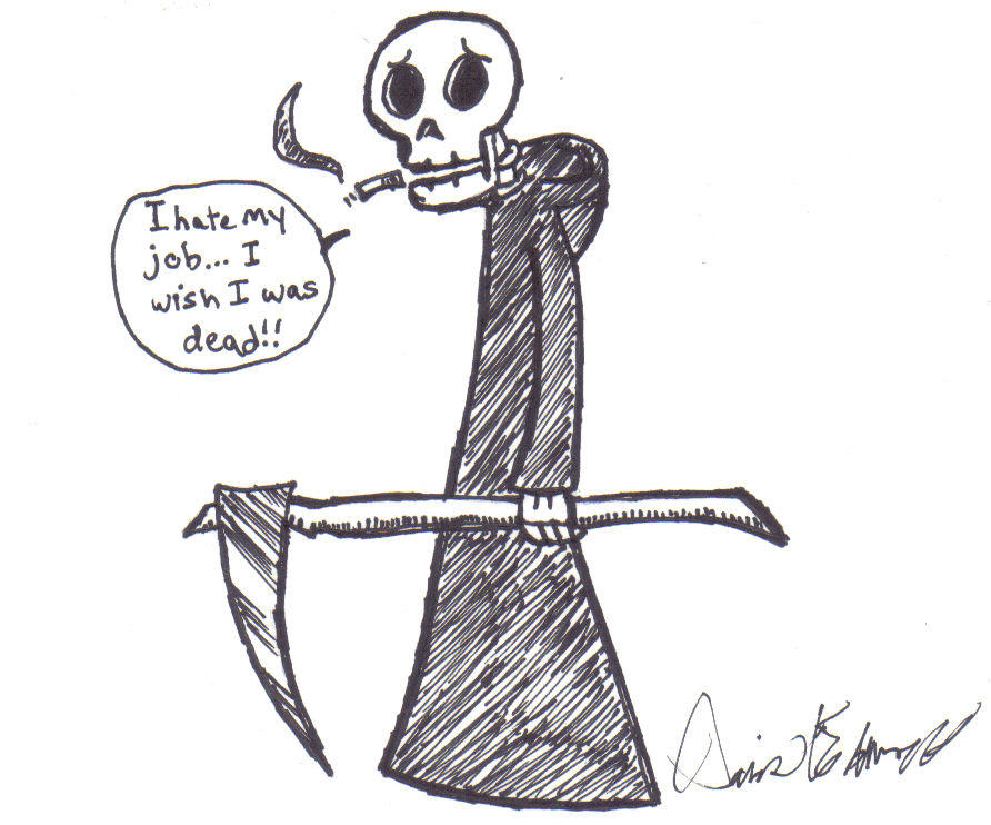 Death is SO Emo by DairyKing on DeviantArt