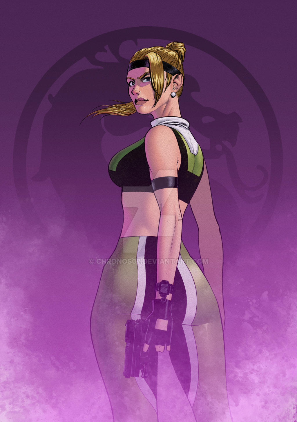 Sonya Blade Fanart By Chronos07 On Deviantart