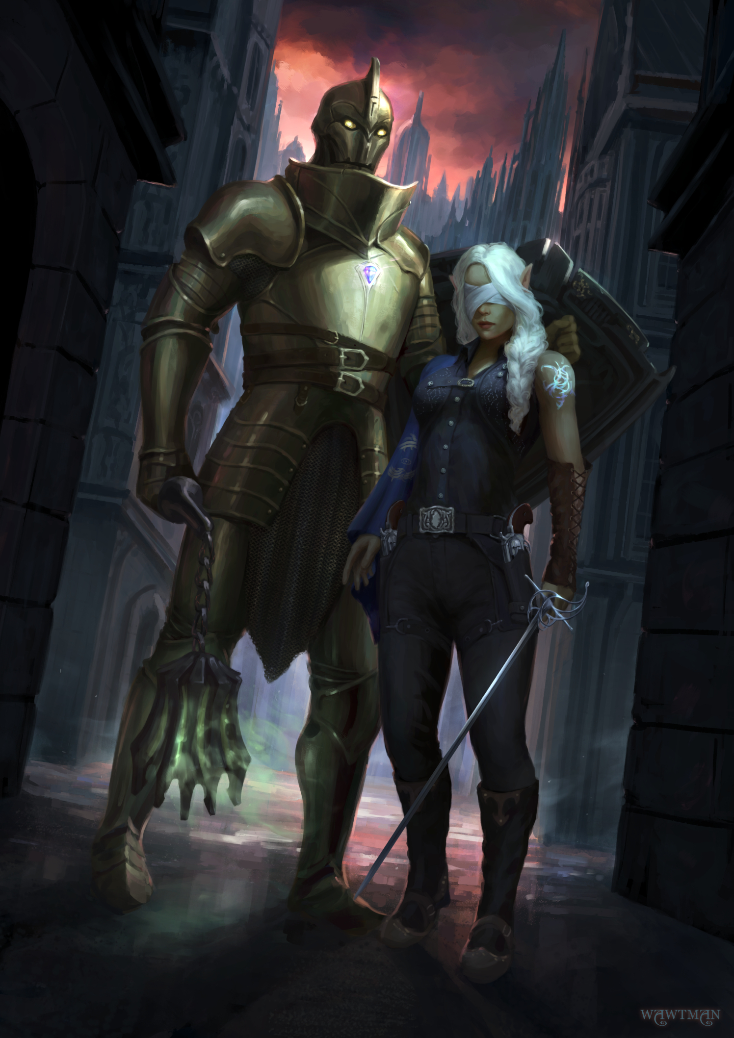 Dark Alley By Wawtman On Deviantart