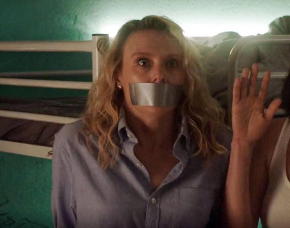 Kate Mckinnon Tape Gagged By Dwjones28 On Deviantart
