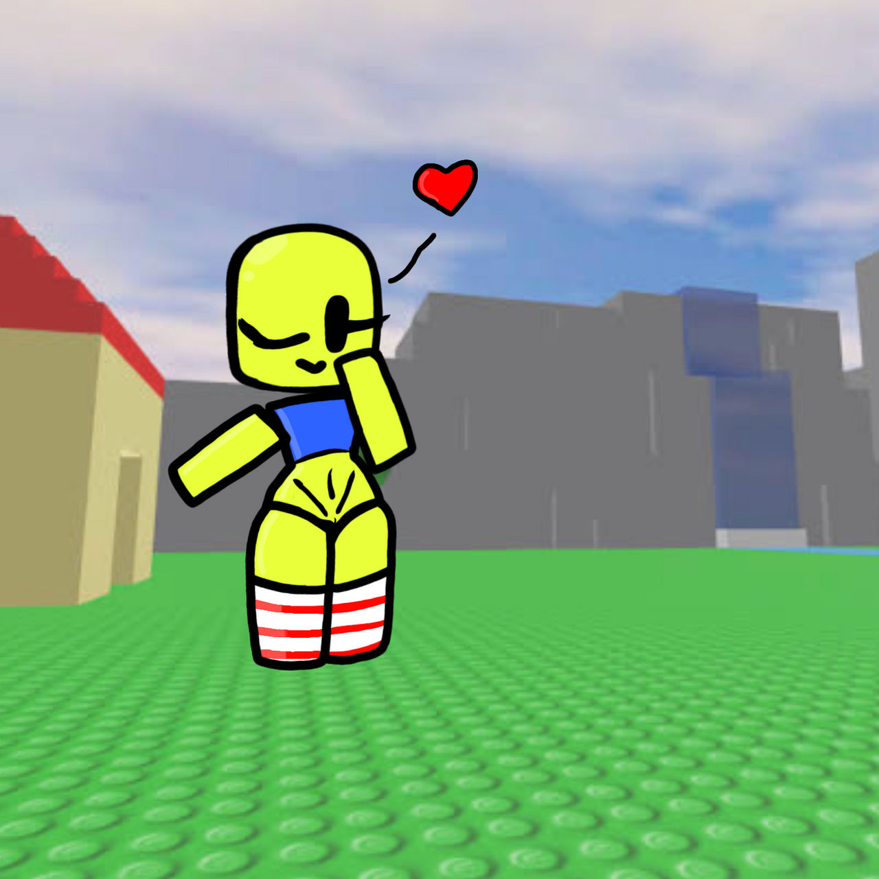 Noob Girl Roblox By Pump2790 On Deviantart