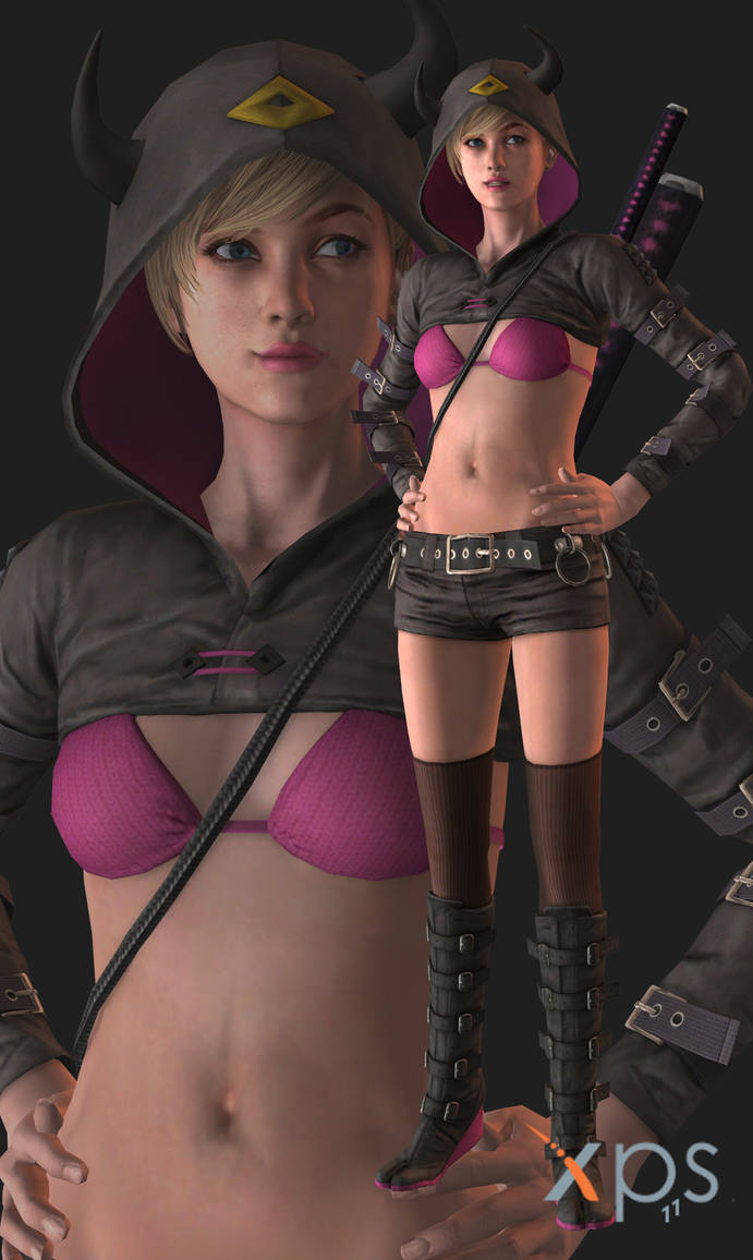 Resident Evil Revelations 2 Moira Burton Ninja By Thepwa On Deviantart