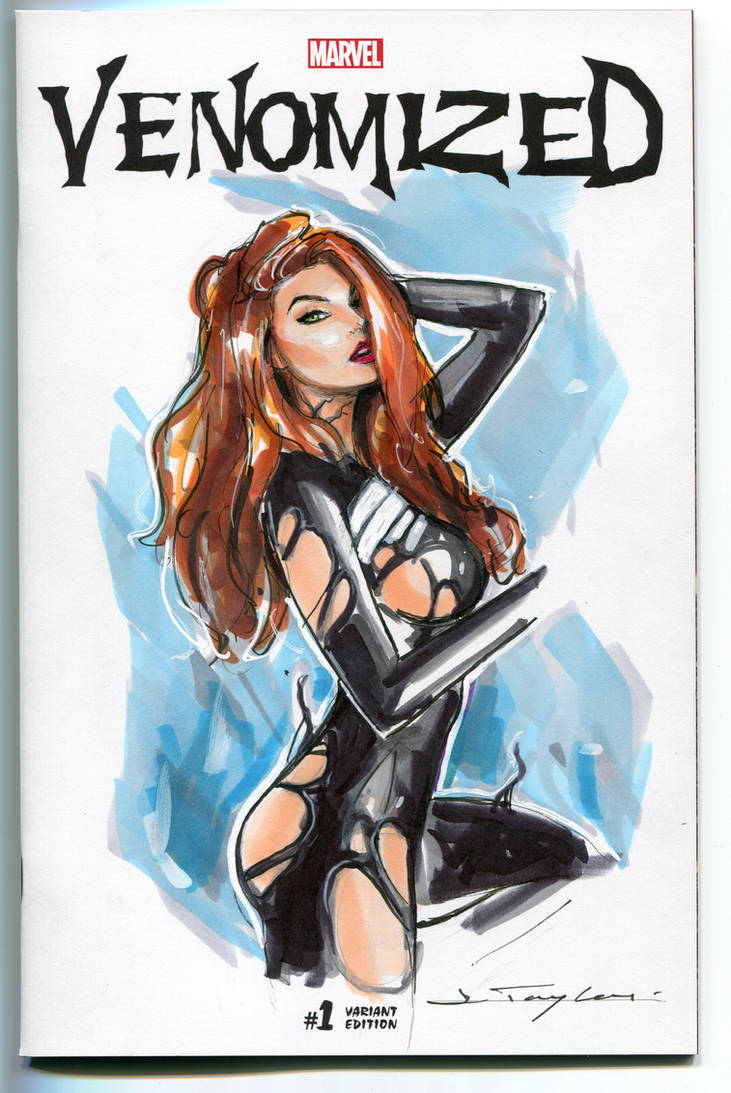Mary Jane Venomized By Artfulcurves On Deviantart