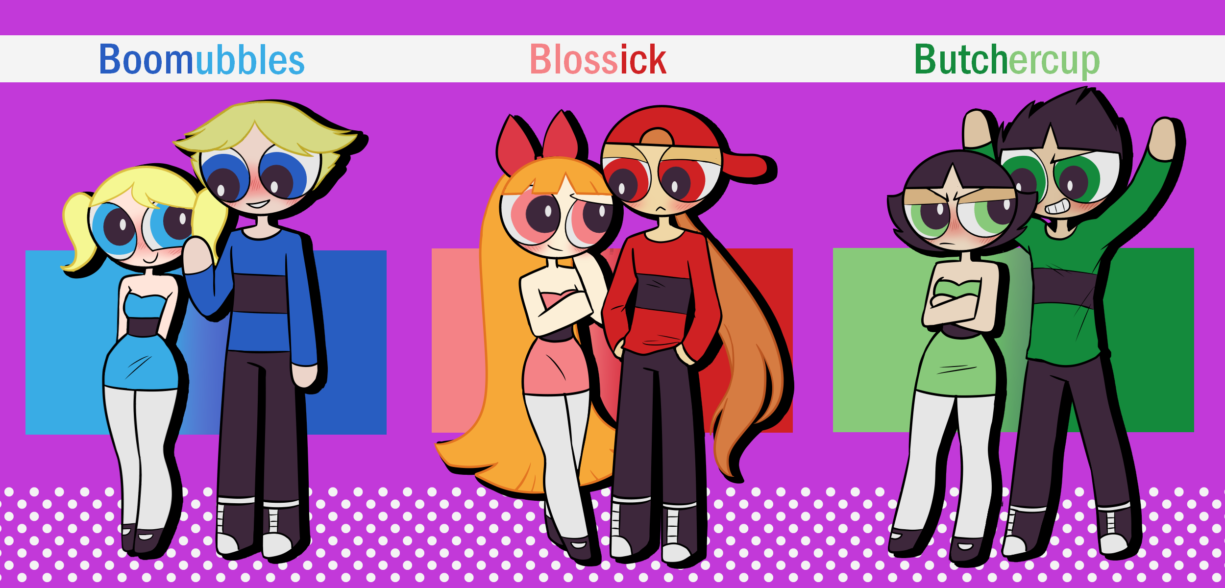 PPG x RRB (Color Code) by xahCHUx on DeviantArt PPG x RRB (Color Code) by xahCHUx on DeviantArt