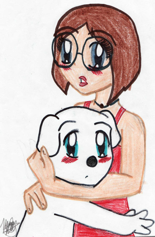 Meg and Brian by IncrediVi on DeviantArt