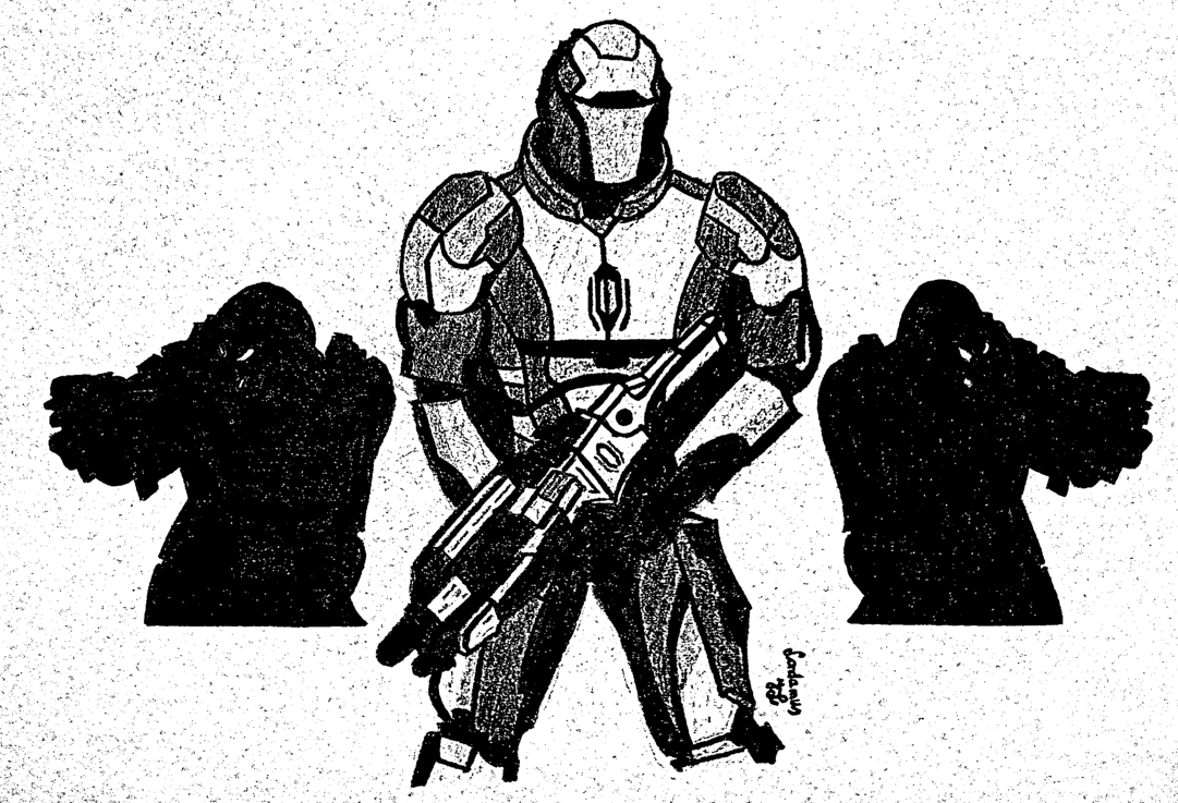 Lineart On Mass Effect Fan Club Deviantart
