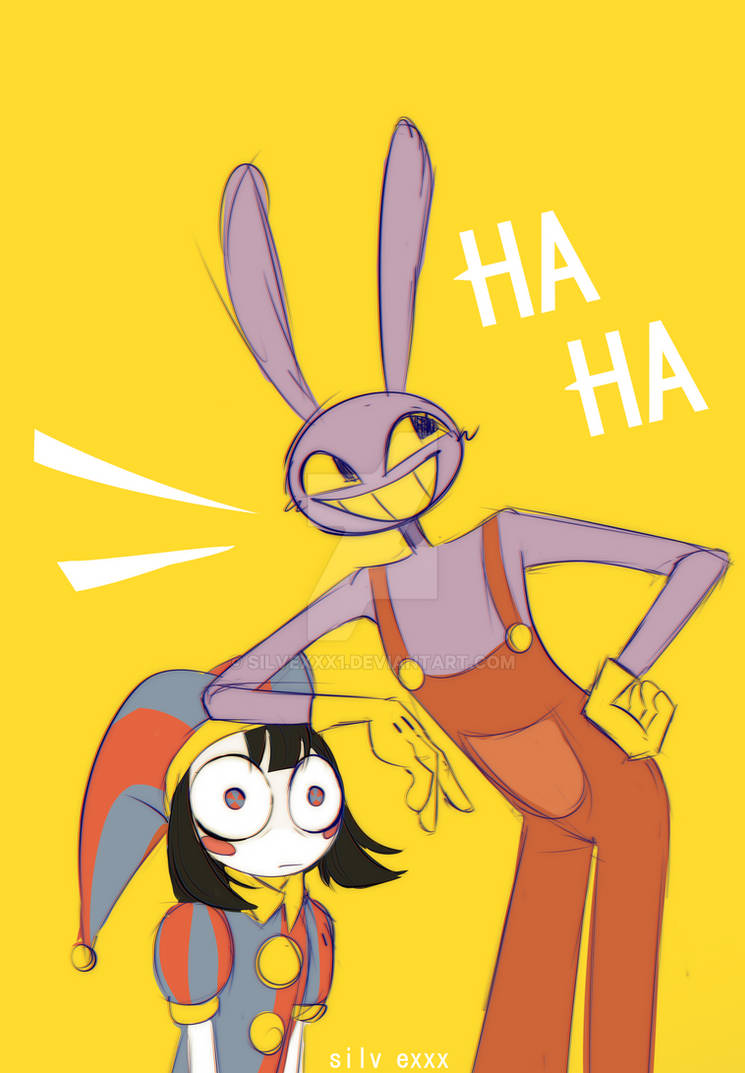 Jax And Pomni By Silvexxx1 On Deviantart