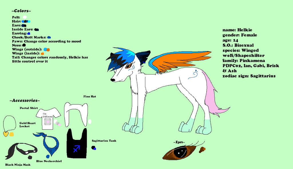 Helkies Ref~ By Helkie Three On Deviantart